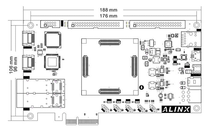 Alinx Ax7a035 Xilinx Artix 7 Xc7a35t Fpga Development Board Coderobin Fpga 