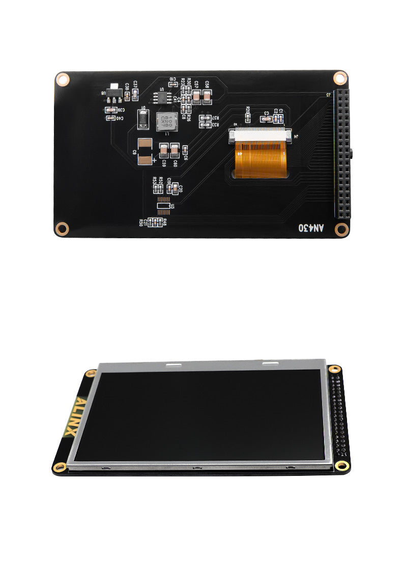 ALINX AN430: 4.3" TFT LCD Screen Module – CodeRobin FPGA