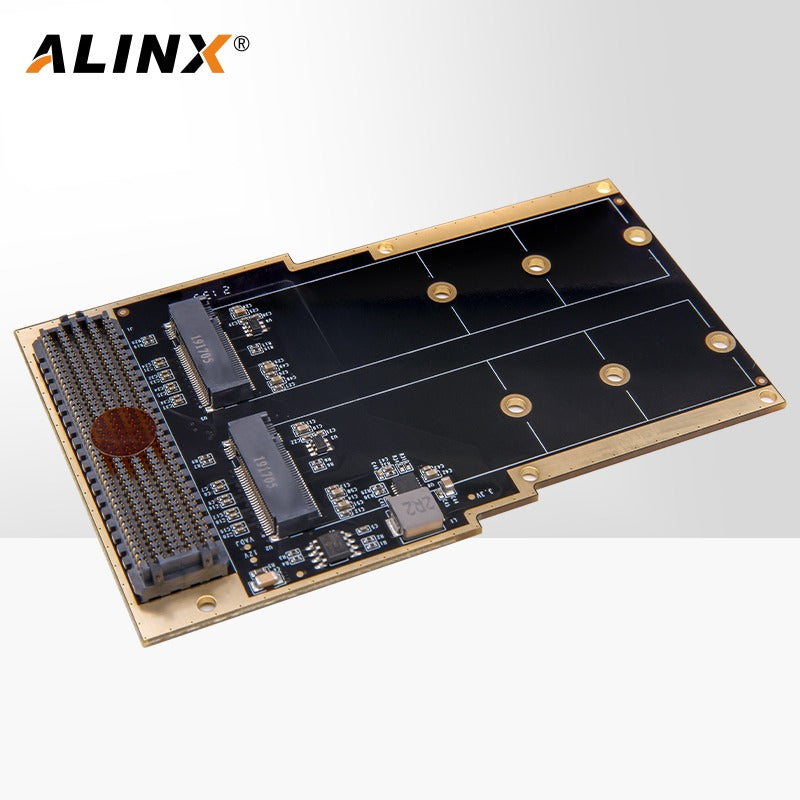 ALINX FH1402: 2x M.2 NVMe SSD Adapter FMC Card – CodeRobin IT